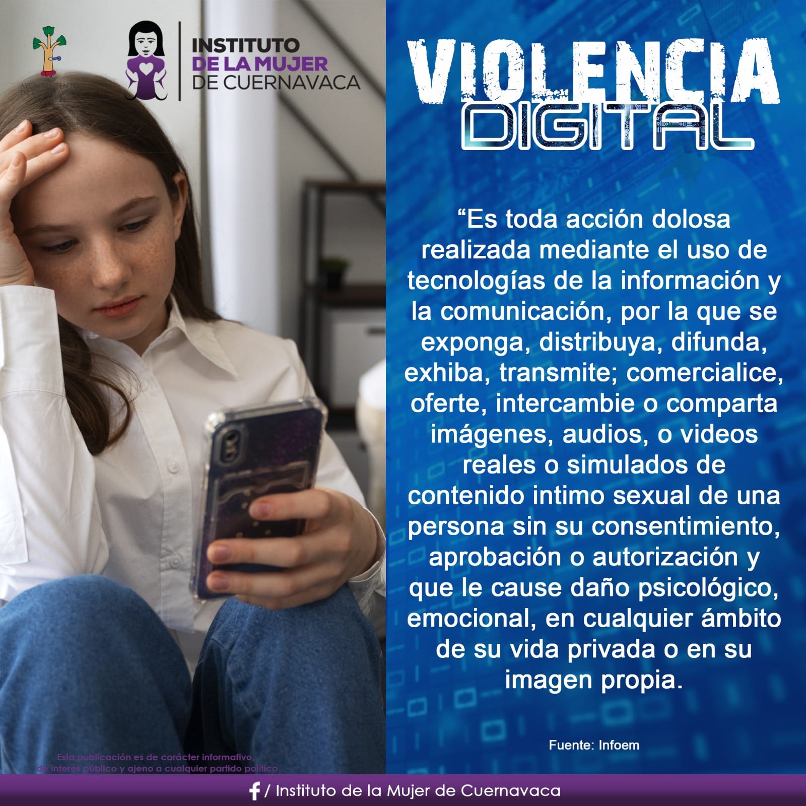 Violencia digital - Instituto de la Mujer de Cuernavaca