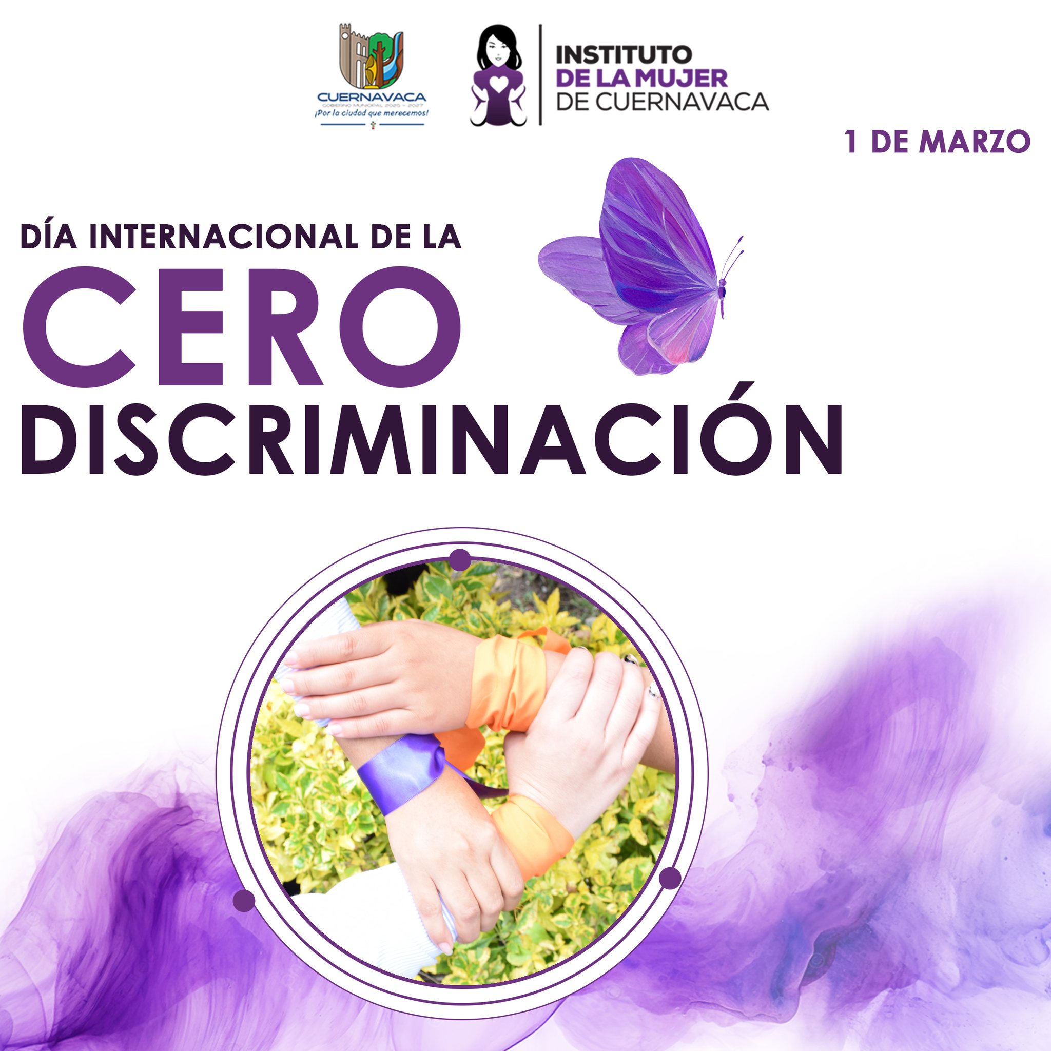 1 de marzo - Día Internacional de la Cero Discriminación 💜 - Instituto ...